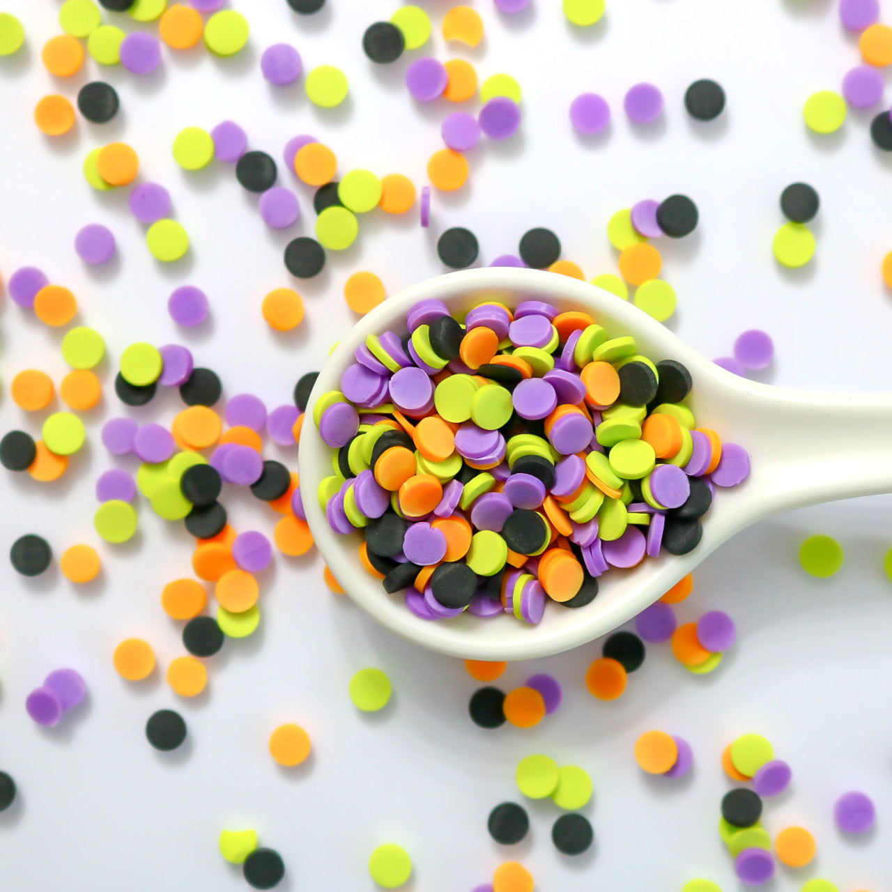 Halloween Hues Polymer Clay Confetti for Spooky Crafts – This Calls for ...
